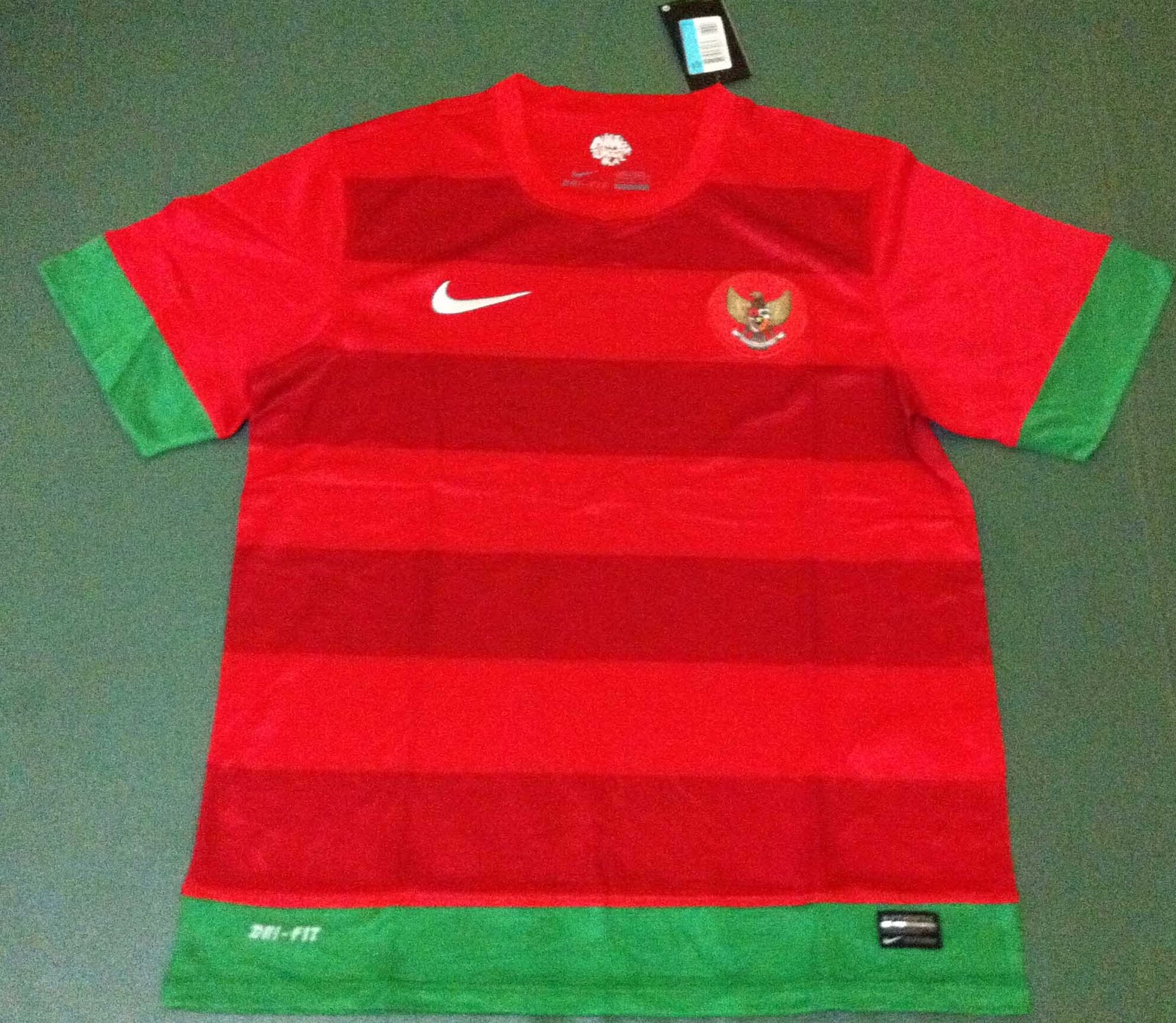 Jersey Bola Timnas Indonesia Home 2012-2013