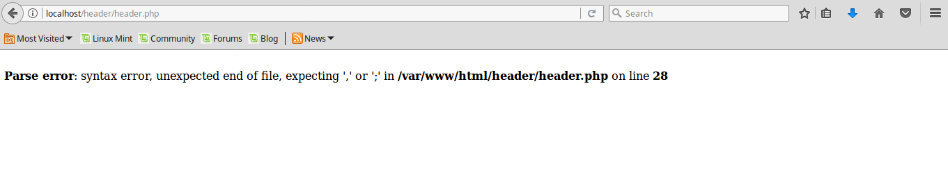 Melihat pesan error kode PHP pada Terminal - Risanurhaeni