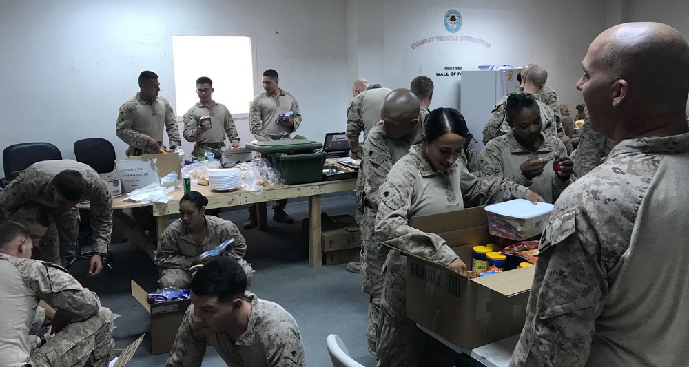 Care Packages for Soldiers: Care Package Thank You Note and Photos!