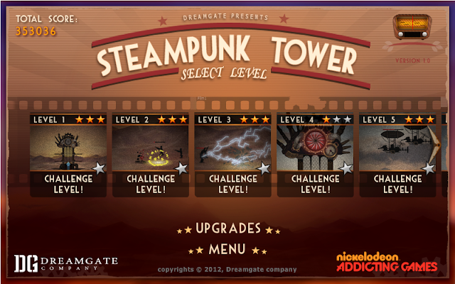 [디펜스 게임] steampunk tower defense(스팀펑크 타워 디펜스) game review, link(게임 리뷰 ...