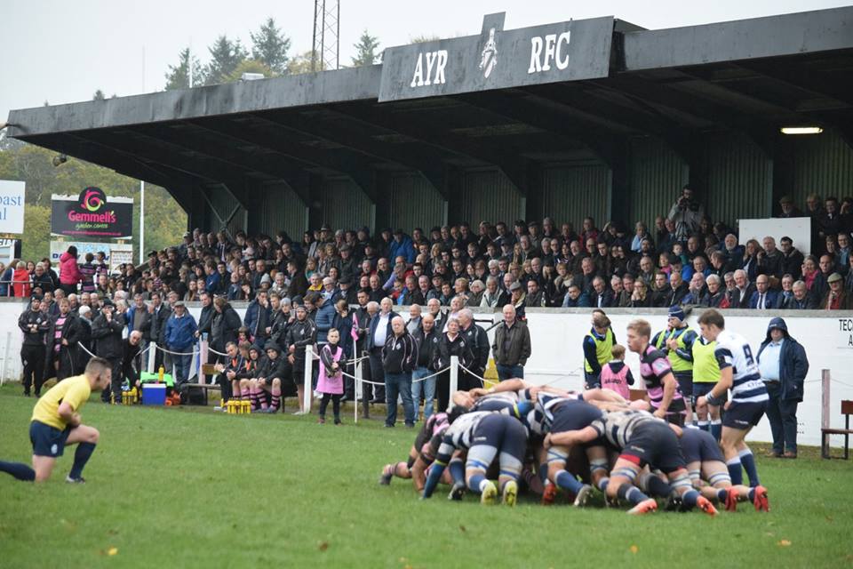 Ayr Rugby Club Latest News: Ayr 41 Heriot's 17