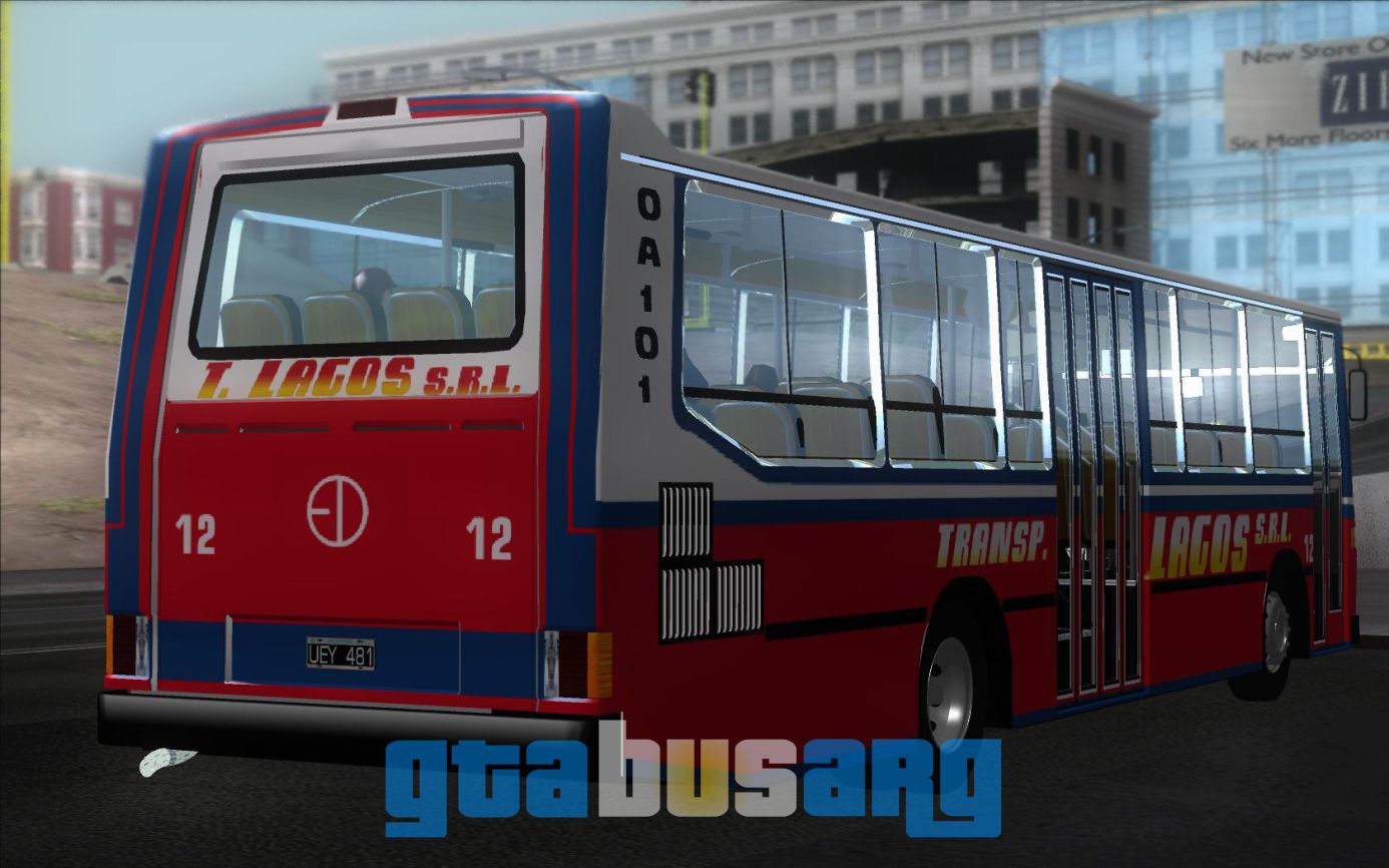 GTA Bus Argentina: El Detalle OA 101 - Transporte Lagos - Linea 6 de Salta