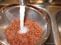 Two Men and a Little Farm: HOW TO COOK RED CARGO RICE