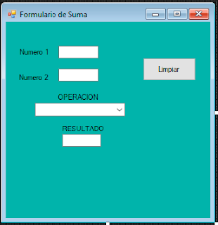 Calculo de Suma, Resta, Multiplicación y División Visual Basic - El Blog de Mr Johnson