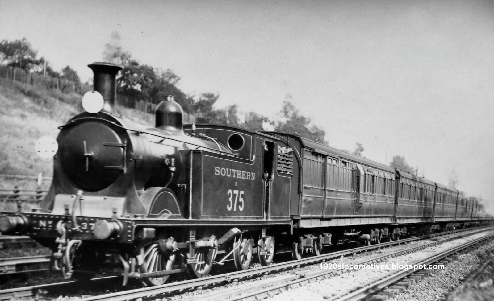 Steam Locomotives - 1920s: Southern Locomotives, 1920s.