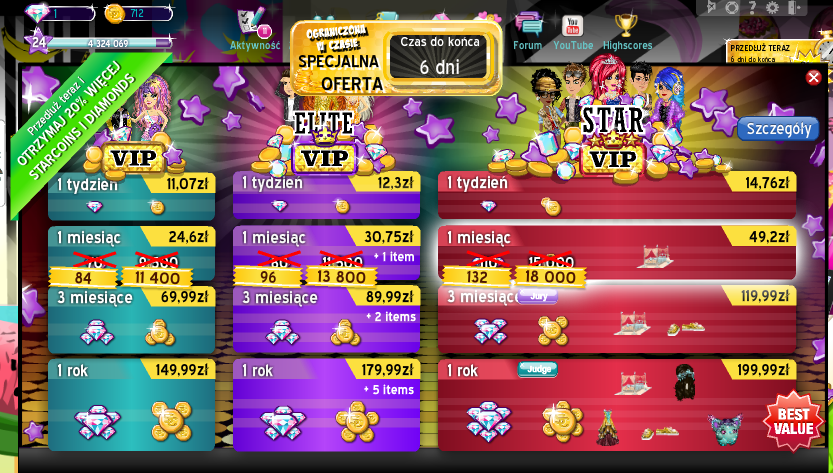 Valentine Msp: Członkostwo VIP #1