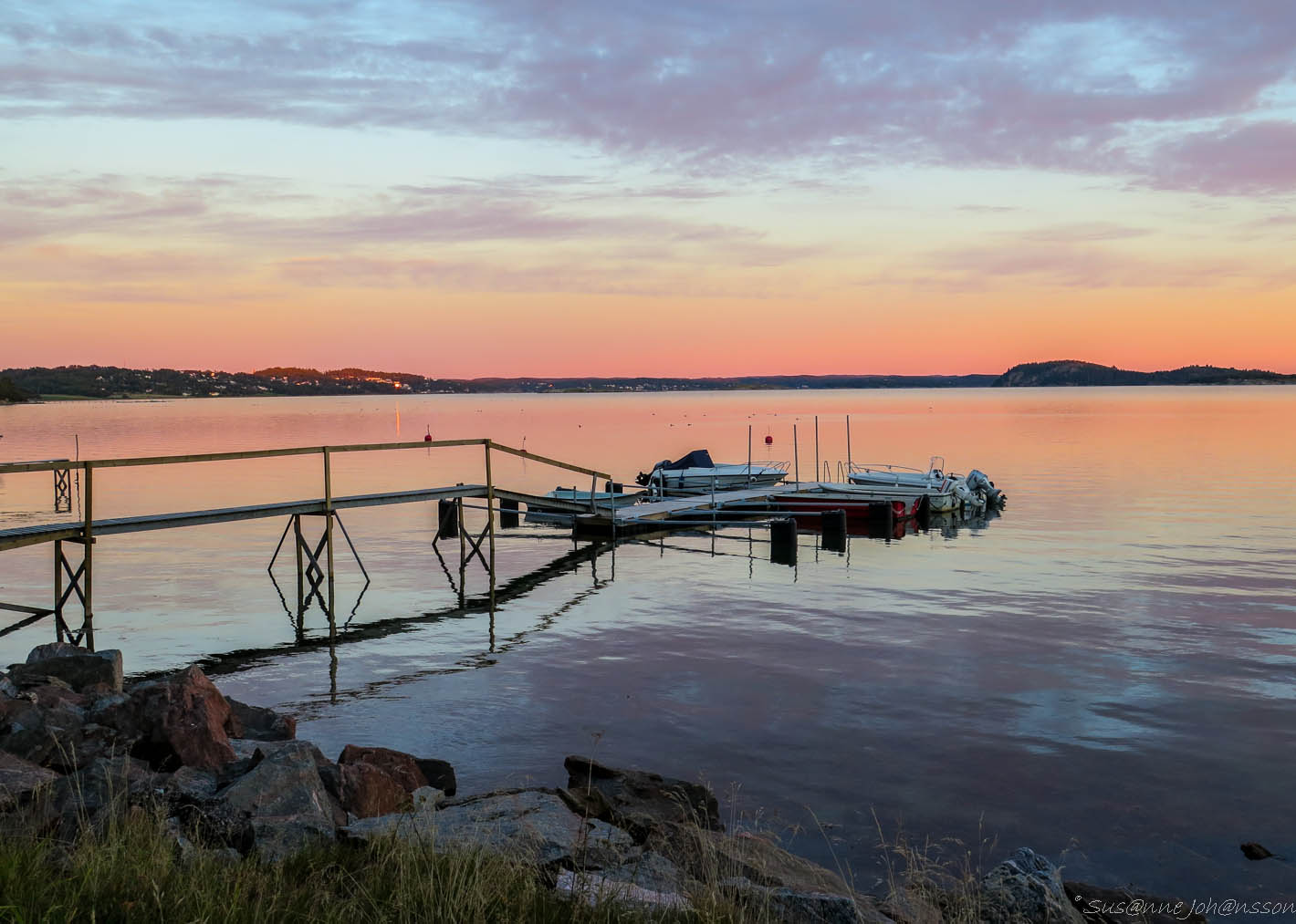 Susannes Vinklar: Kvällsro vid Lanesund, Uddevalla