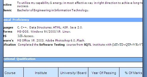 dlsu resume format free download