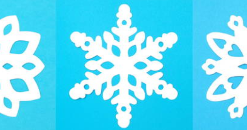 Drawing On Math: Snowflakes (Geometry Review)