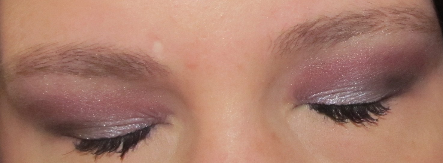 carrielovesfashion: Tutorial: Purple Eye Look featuring NYX Cosmetics - and FOTD