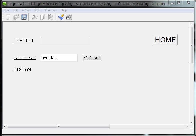 pvbrowser (opensource SCADA) 정리: pvdevelop 프로젝트 -UI 편집 방법 - lineEdit 위젯 사용법