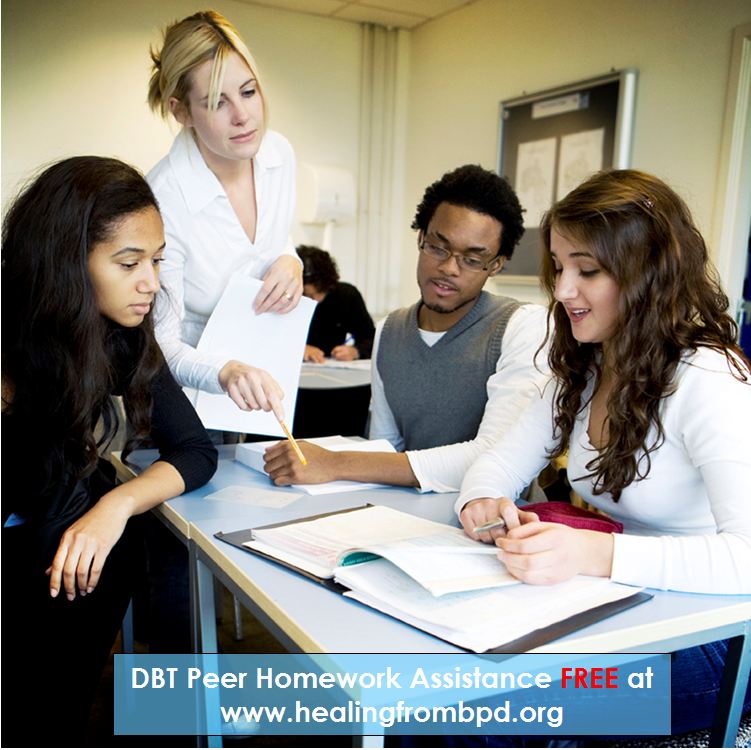 Free Help With DBT Homework - Just Ask! - Healing From Borderline ...