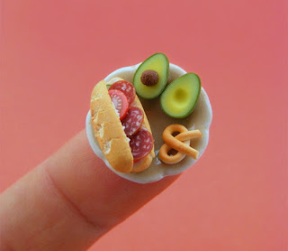 Miniaturas de comidas con Fimo ~ LoQuieroLoCompro.com