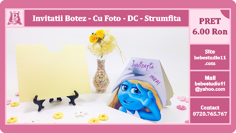 BebeStudio11.com - Invitatii Nunta‎ si Botez: Invitatii Botez ...