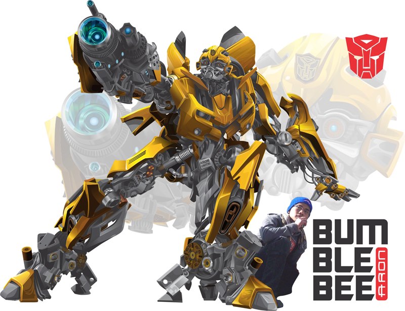 Free Download Vector-BUMBLEBEE By: Aron Unitri | Belajar CorelDRAW