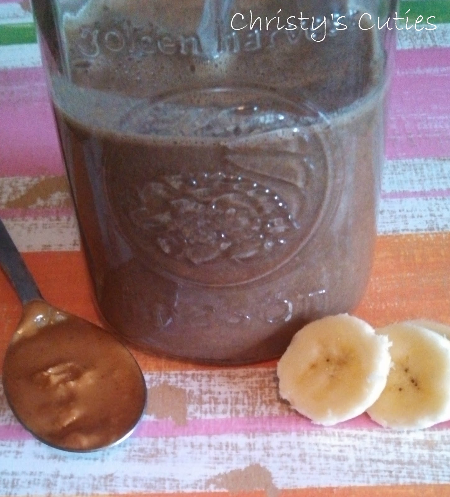 Christy's Cuties: Healthy Peanut Butter Banana Shake