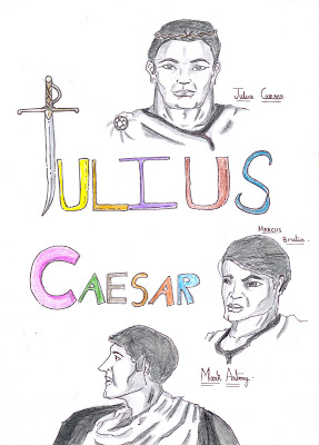 paddus creation: Julius Caesar Cover page of Project work