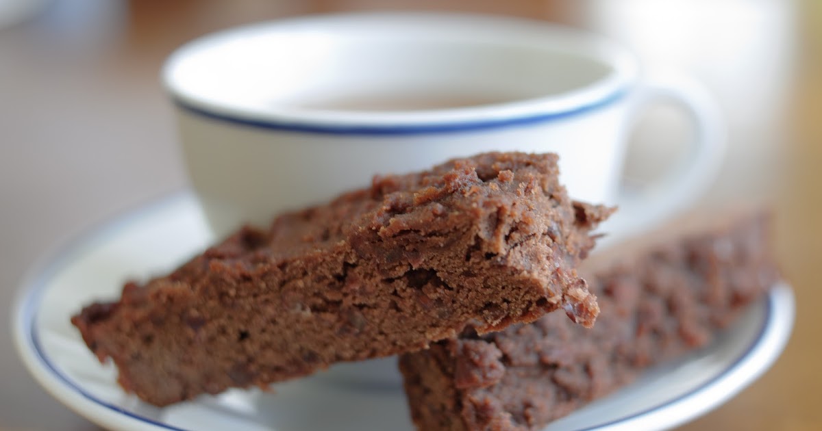 The Frugal Girlmet: Beanies! (Adzuki Bean Coconut Flour Brownies)