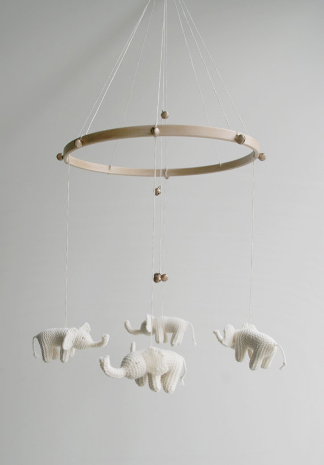 Because It's Awesome: Loving Lately // Knitted Mobiles