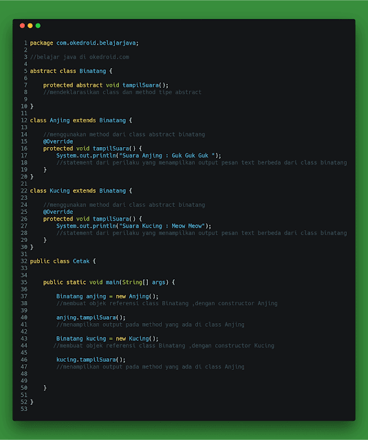 Belajar Polymorphism Di Bahasa Pemrograman Java - Java Media Kita