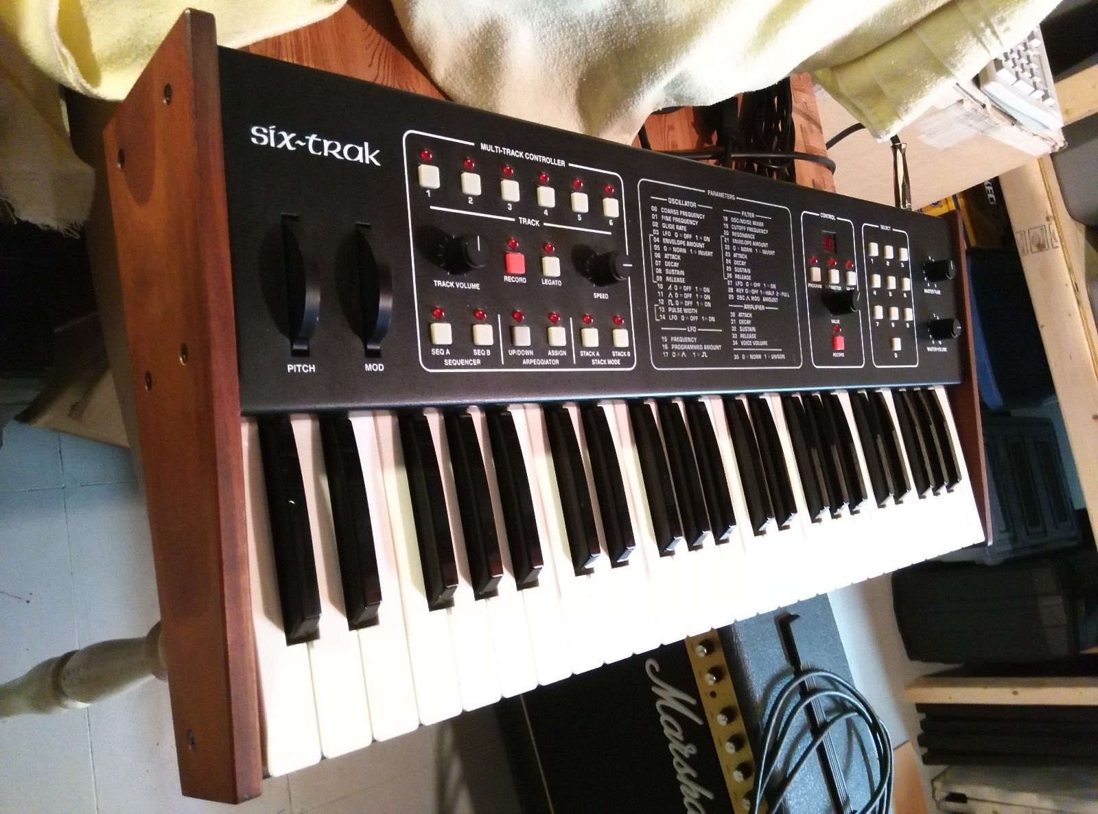 MATRIXSYNTH: Sequential Circuits Six-Trak Vintage Analog Synthesizer
