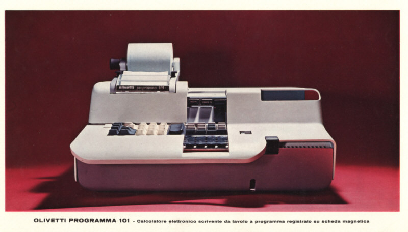 tonyface: Cultura 60's : il primo PC della storia, Olivetti