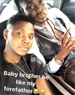 Kiss Daniel shows off look-alike kid brother on Instagram