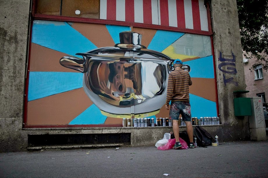 Lonac New Mural – Zagreb, Croatia – StreetArtNews