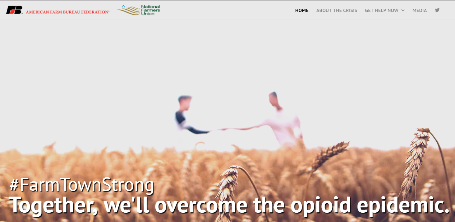 The Rural Blog: FarmTownStrong website, created by Farm Bureau and ...