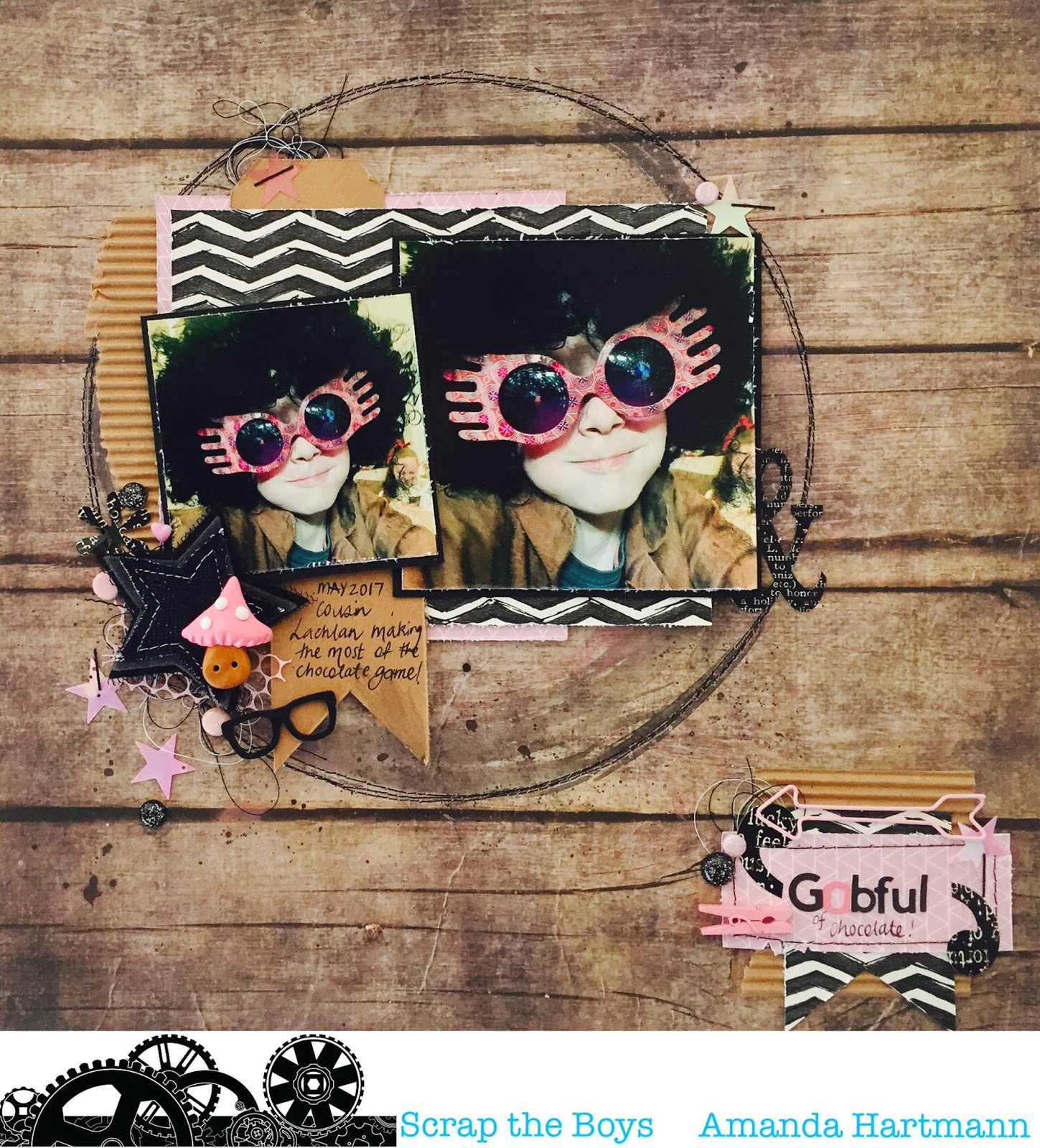 Scrap the Boys: October Sketch Challenge!