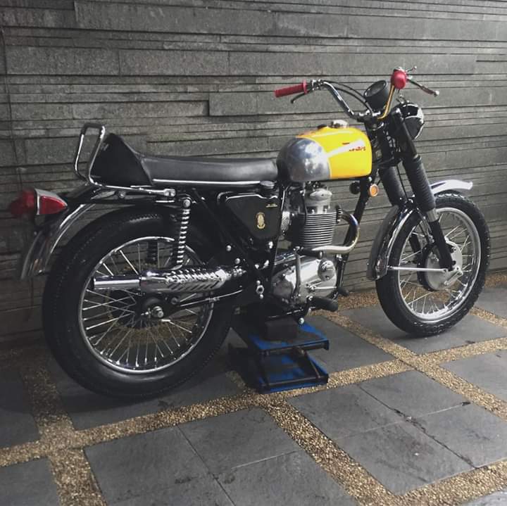 Restorasi Motor Tua BSA Jadi Cakep BGT Begini - LAPAK MOBIL DAN MOTOR BEKAS