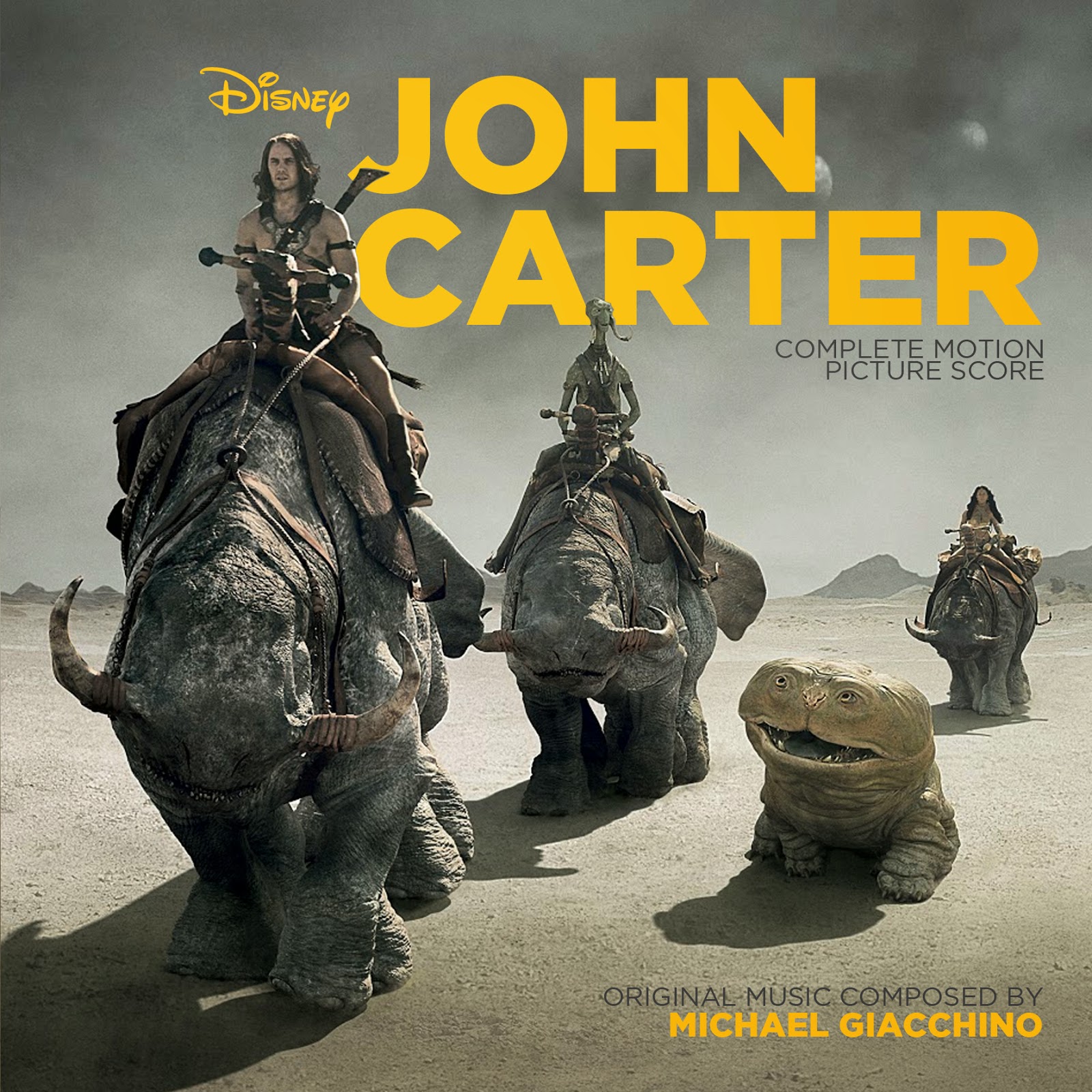 Soundtrack List Covers: John Carter Complete (Michael Giacchino)
