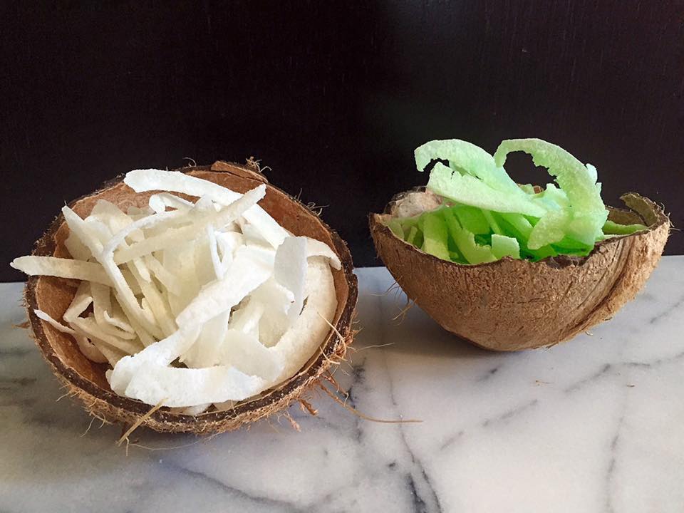 The Spices Of Life . . .: Mứt Dừa (Candied Coconut Ribbons)