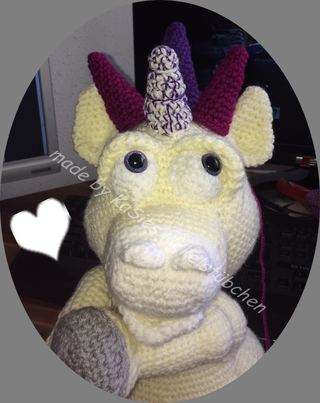 KaSies Häkelstübchen : Probehäkeln für Janine Wunderlich