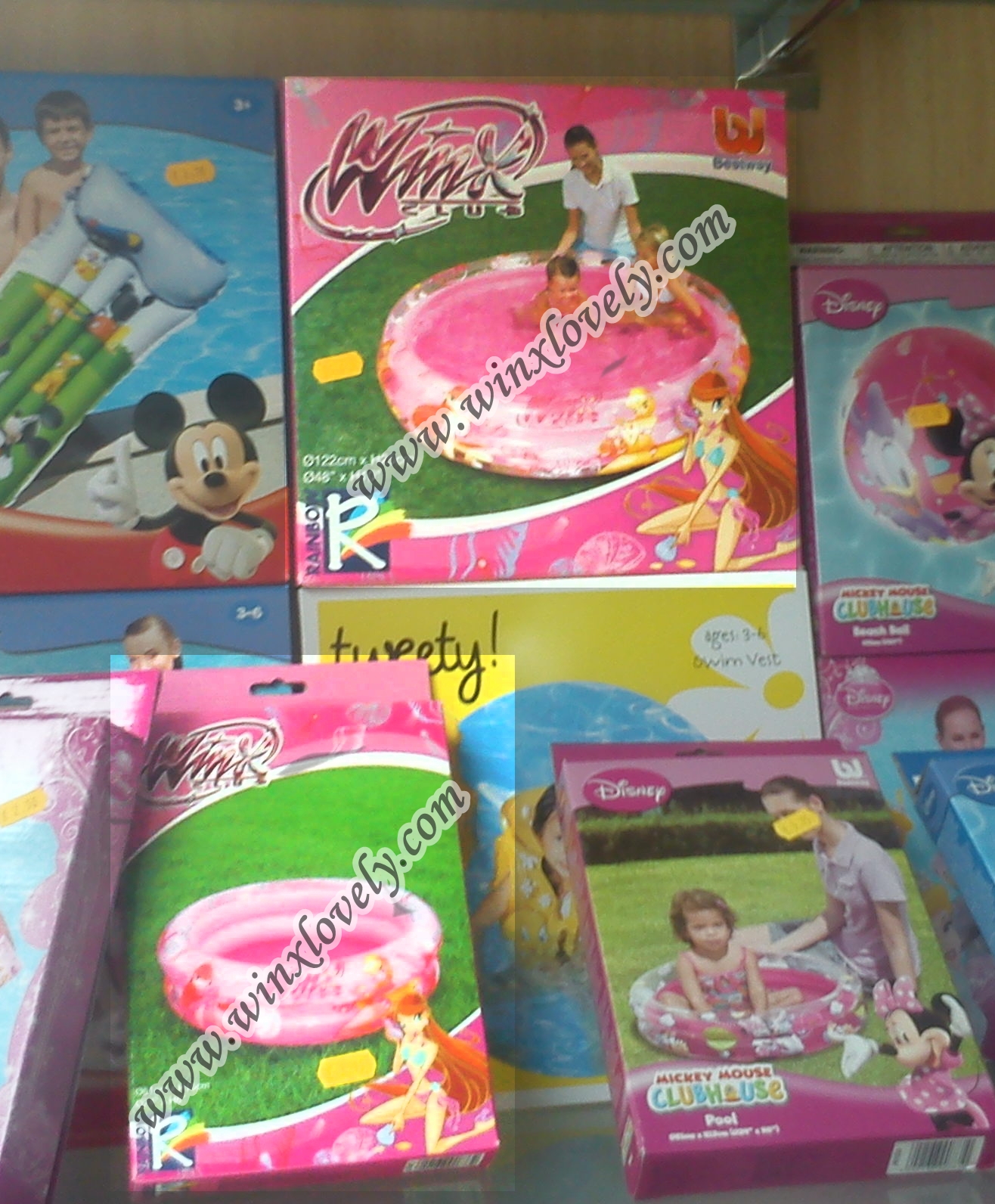 Nuevas piscinas hinchables del Winx Club Ocean en España - Winx Club All