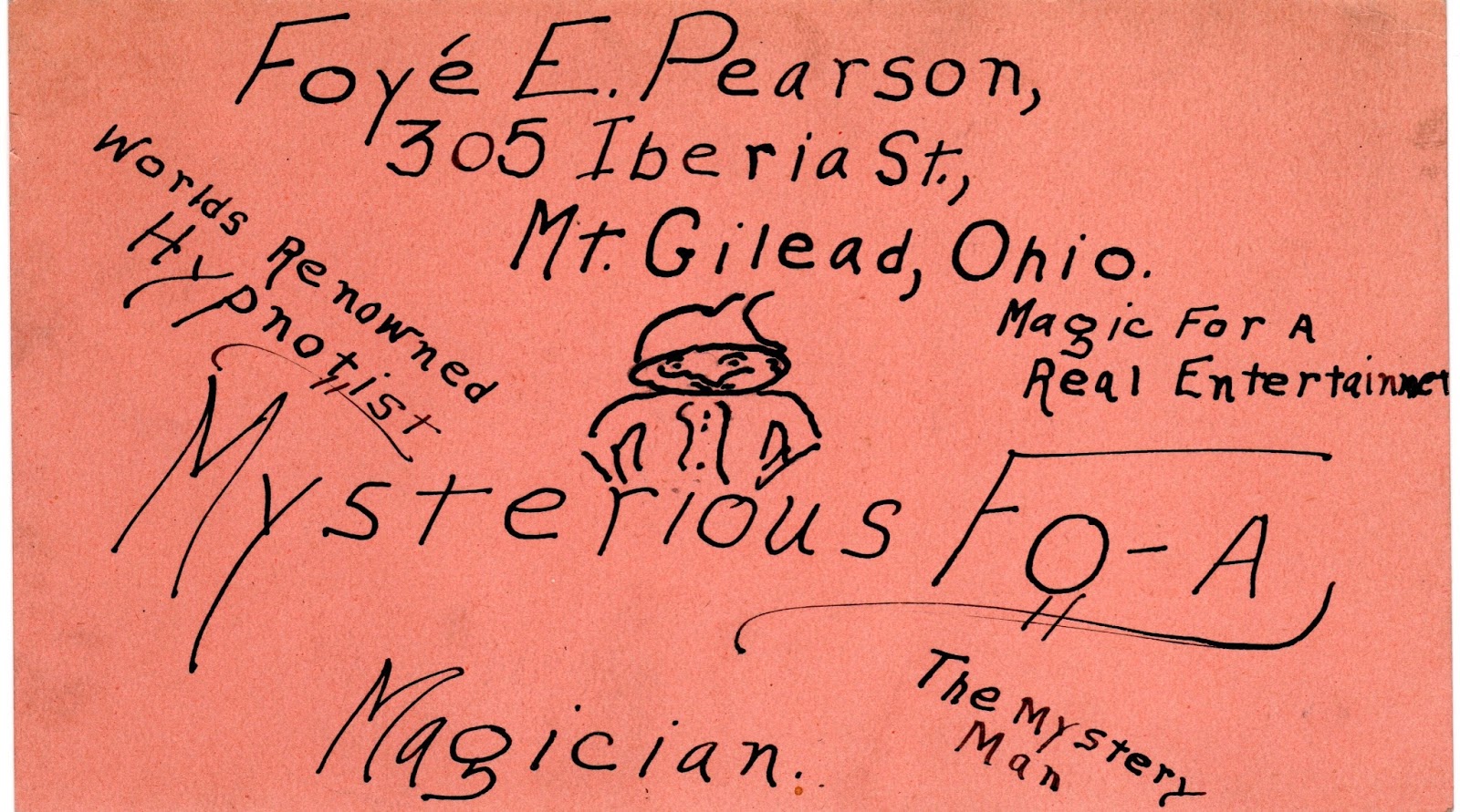 Propelled Pasteboards: Foye´ “The Magician Deluxe”