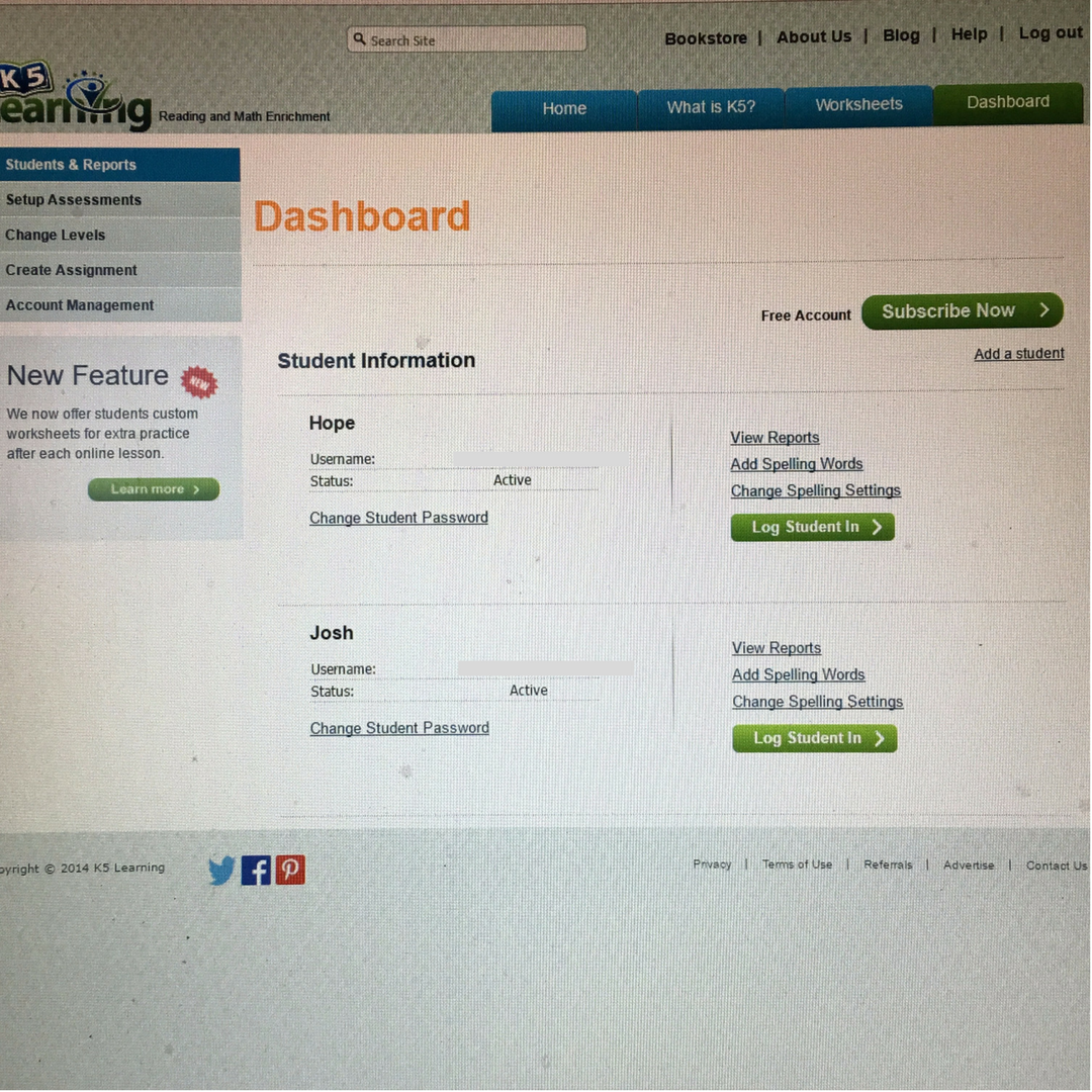 LET'S GET REAL: Homeschool Review Crew: Our Review of K5 Learning