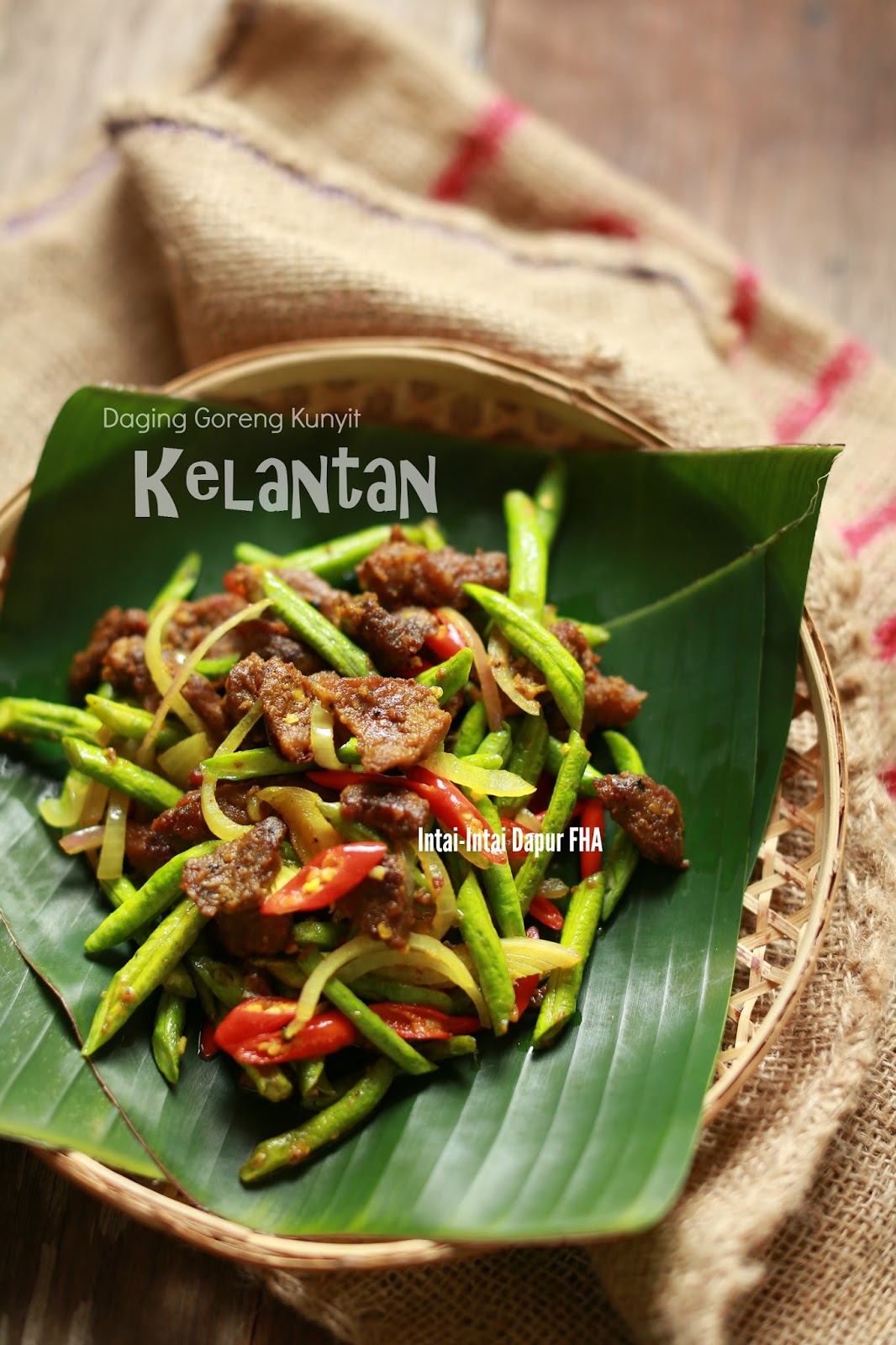 DAGING GORENG KUNYIT... KELANTAN - FHA Selemak Santan