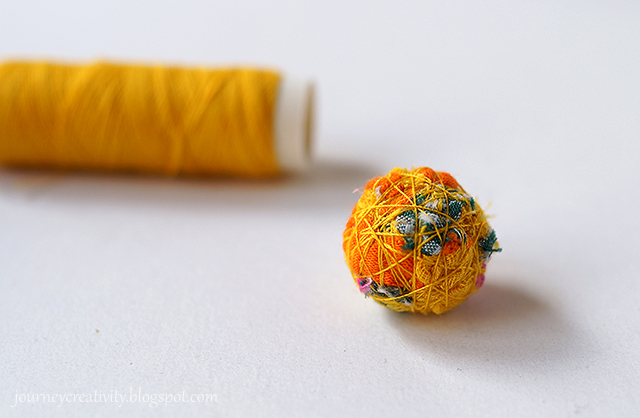 Fabric balls - Journey into Creativity
