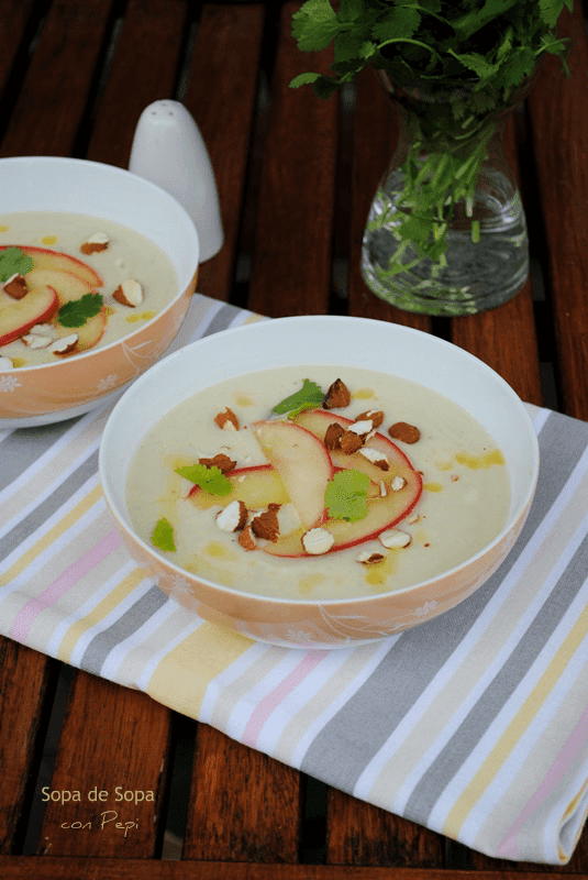 Sopa de Sopa : Crema de Apio-nabo y Manzana