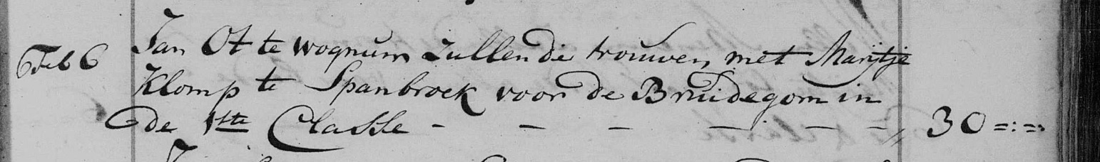 Ott ~ voorouderonderzoek: Jan Ott te Wognum