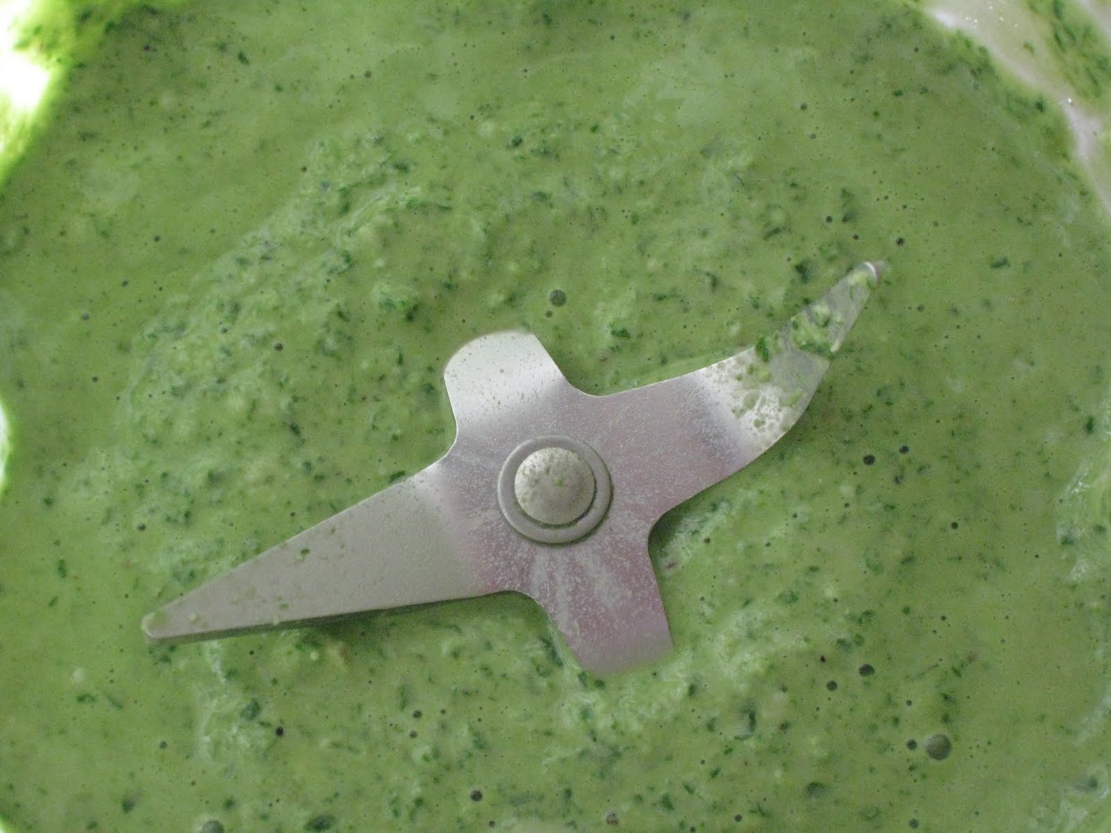 The Way to My Family's Heart: Basil Ceasar Dressing and Creamy Blue ...