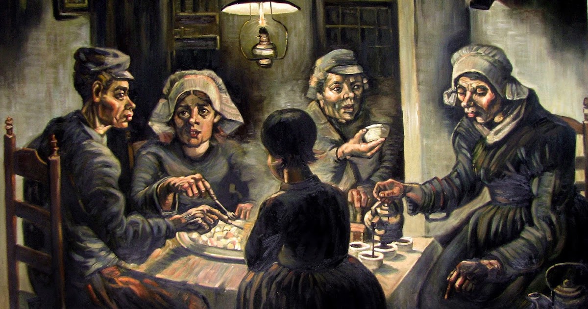 History of Painting: The Potato Eaters, 1885