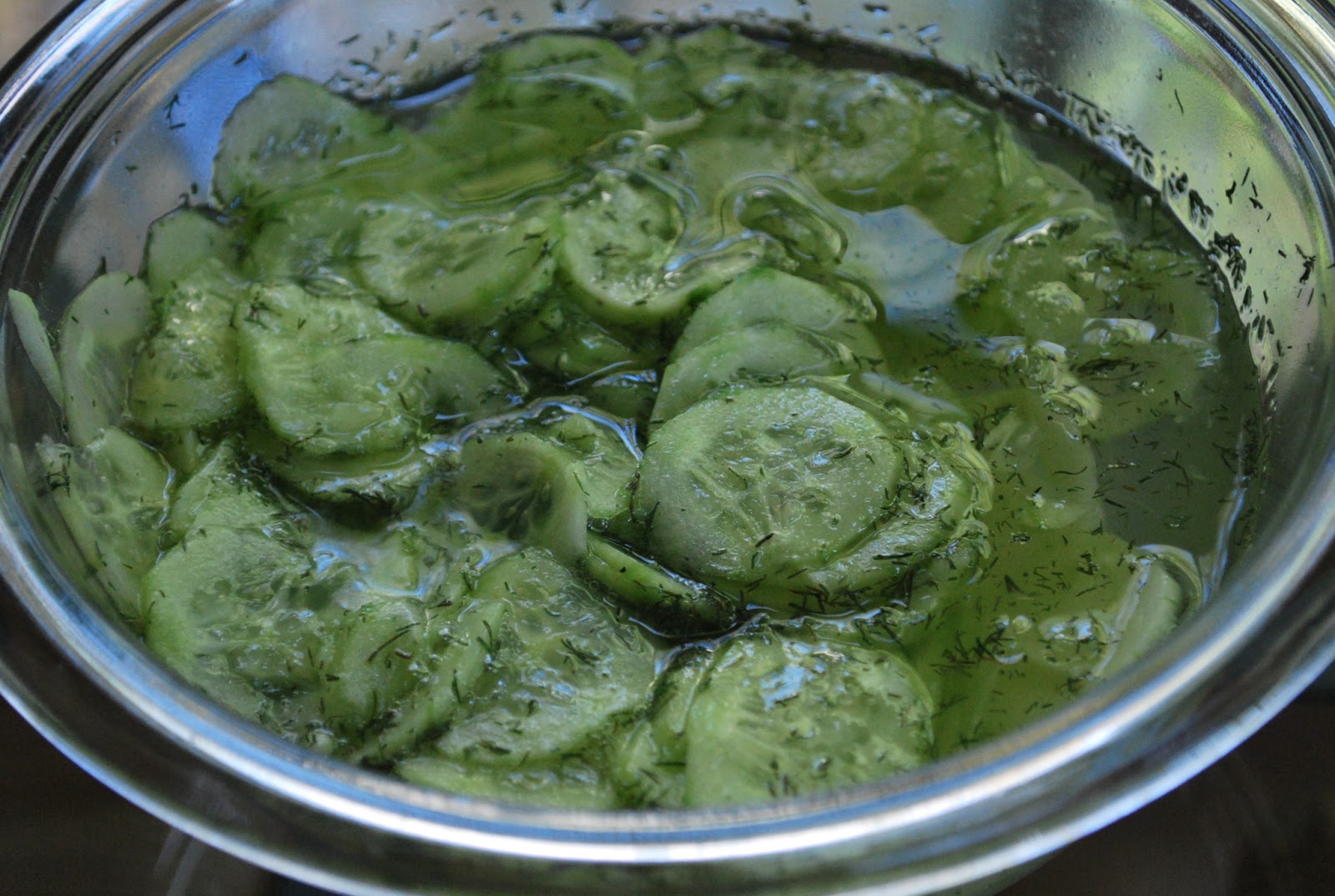 Off The Cuff Cooking: Swedish Quick-Pickled Cucumbers