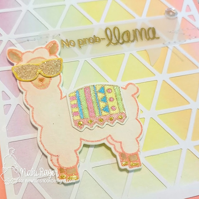 Newtons Nook Designs June Release Day 2 Loveable Llamas Set Notes