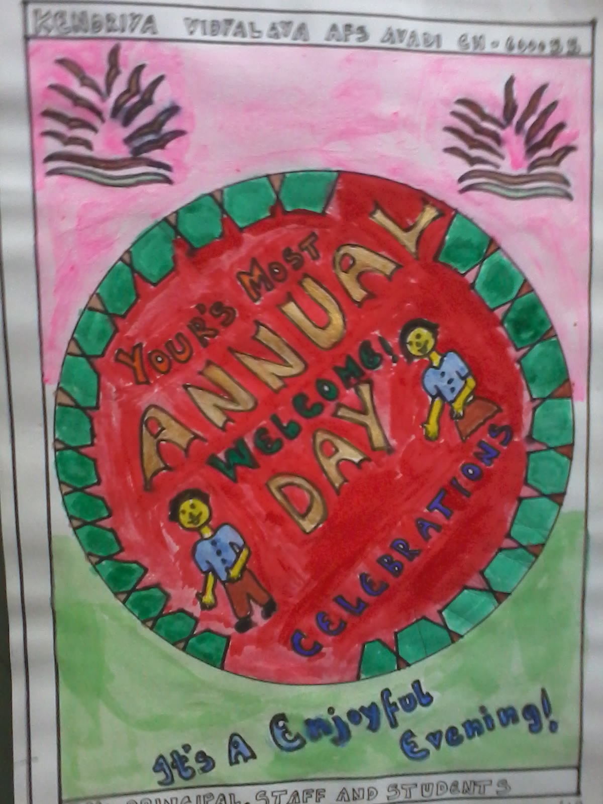ART Palettes: Annual Day Posters made by Students