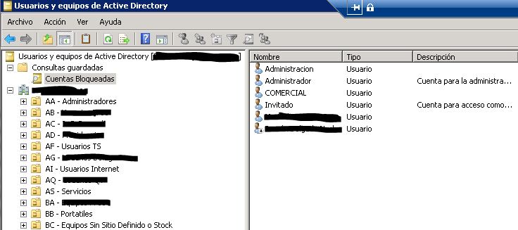 El Chuck Bass de la informatica: Bloqueo de cuentas Active Directory