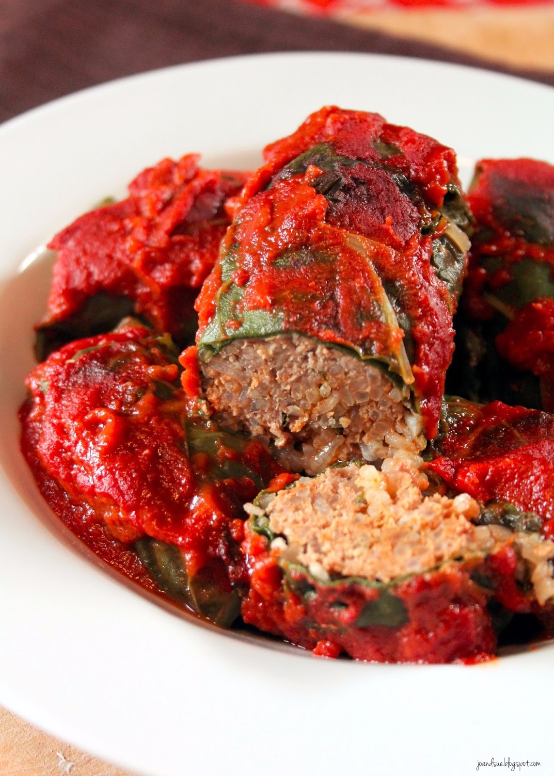 Jo and Sue: Swiss Chard Rolls