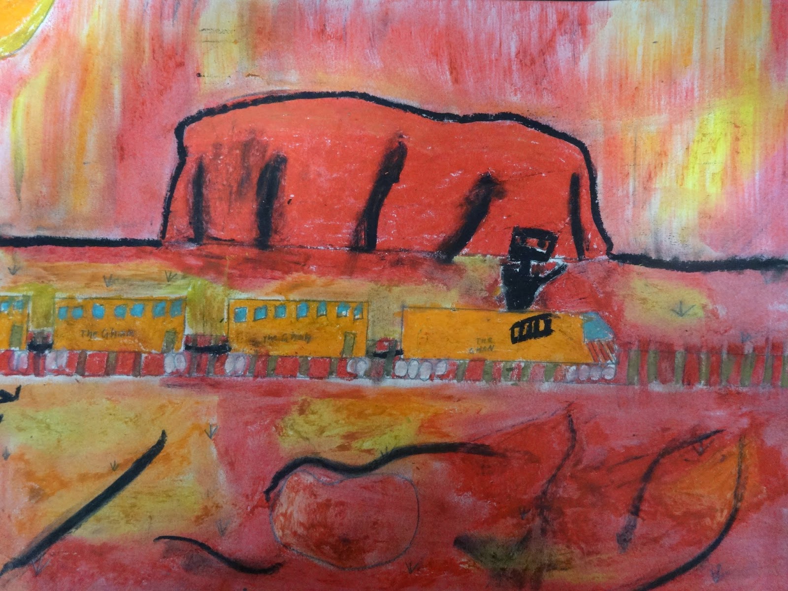 Once upon an Art Room: Sidney Nolan Inspired Ned Kelly projects