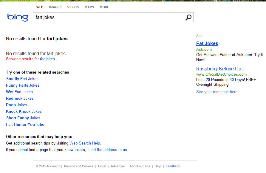 Bing, why you so silly?: Is There A Problem Here?: Bing, why you so silly?